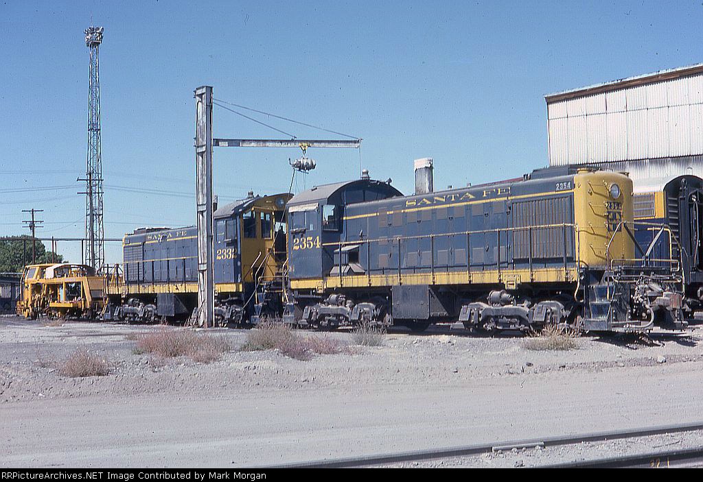 ATSF S2s 2354 and 2332